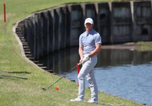 What do those colored stakes on the course actually mean?