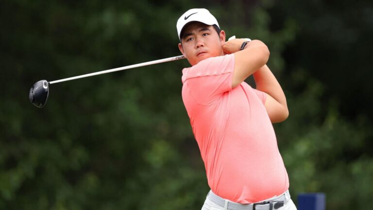 2026 Charles Schwab Challenge leaderboard, scores: Tom Kim shows signs ...